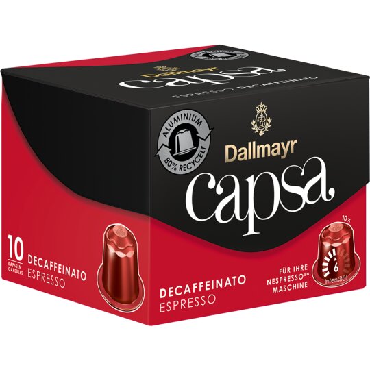 Dallmayr Capsa Espresso Decaffeinato 10er